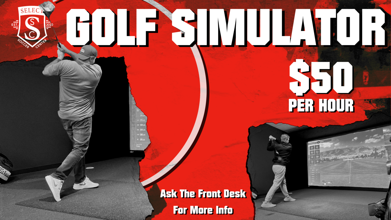 Indoor Golf Simulator in Horsham, PA | Montgomery County Golf Simulator ...